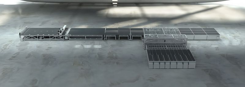 Automatic Glass Breaking Line for Float Glass - LiSEC.com