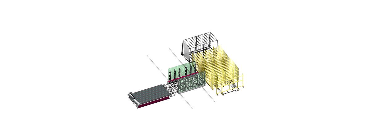 Side Loader for Glass Removal Without Crane - LiSEC.com