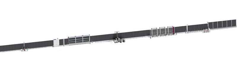 Insulating glass line for glass elements up to 12 meters - LiSEC.com
